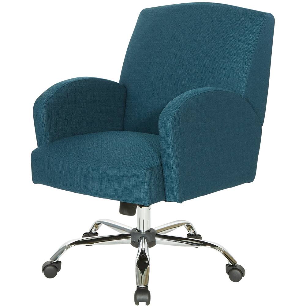 Best Buy: OSP Home Furnishings Joliet 5-Pointed Star Office Chair Azure ...