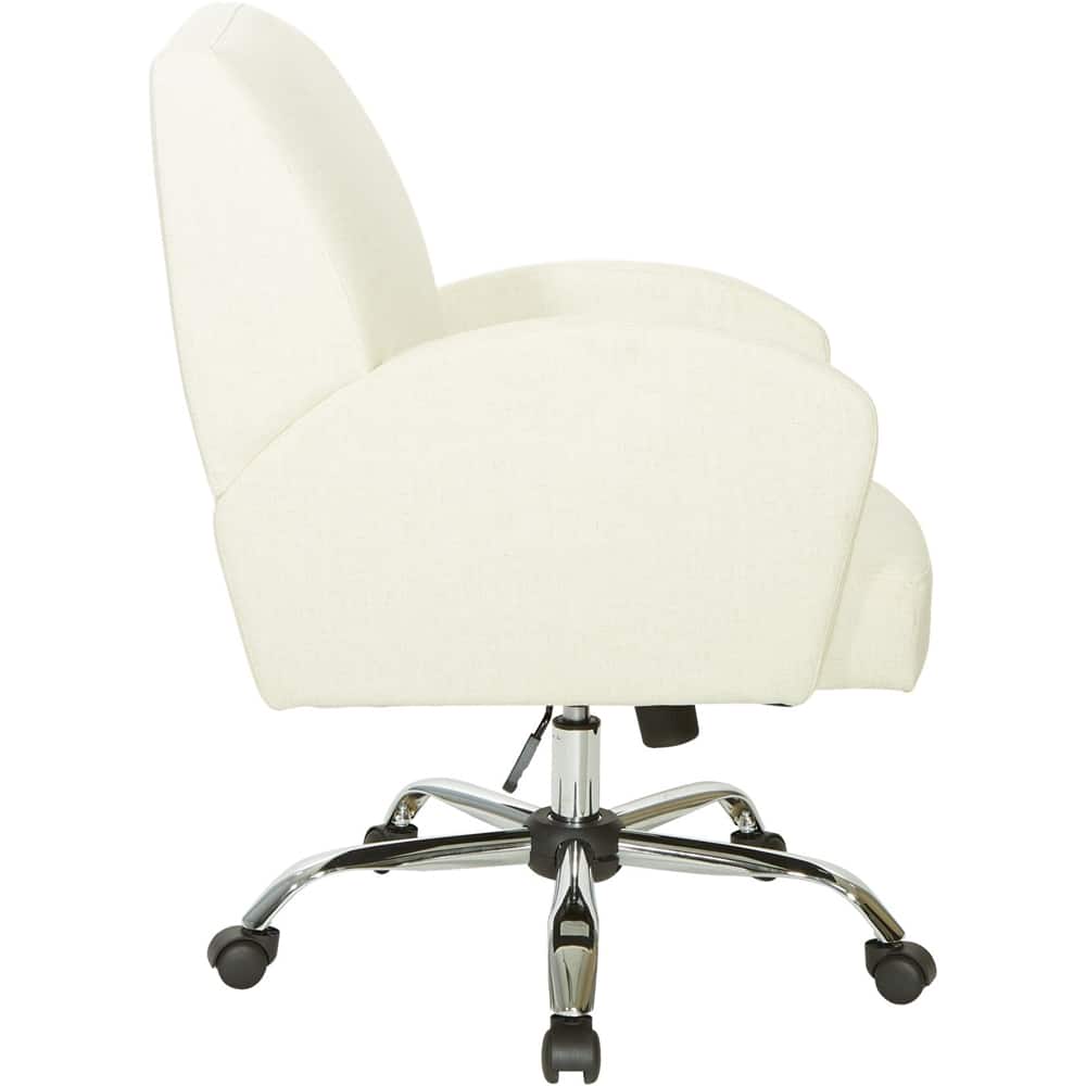 Best Buy: OSP Home Furnishings Joliet 5-Pointed Star Office Chair Linen ...