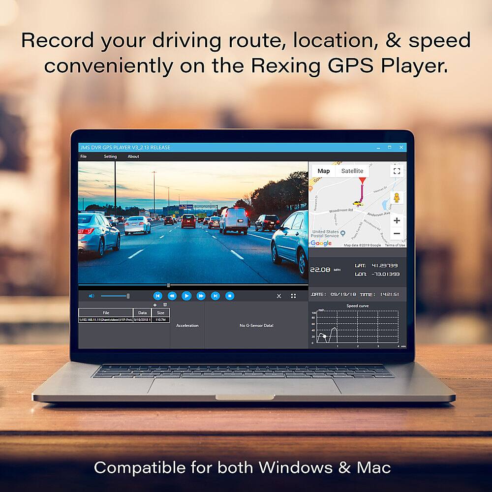 Customer Reviews: GPS Logger for Rexing V1P 3rd Gen, V2, V2 Pro, V3 ...
