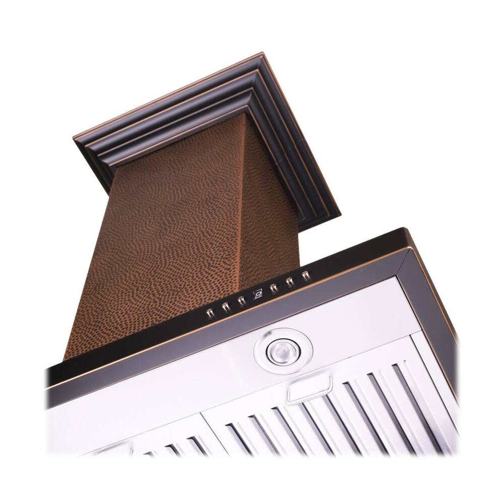 ZLINE 36 inches Externally Vented Island Range Hood Stainless Steel ...