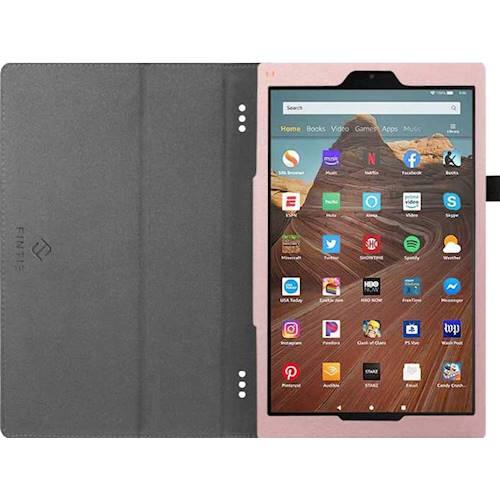 SaharaCase Folio Case for Amazon Kindle Fire HD 10 (2019) Pink SB-C-KF ...