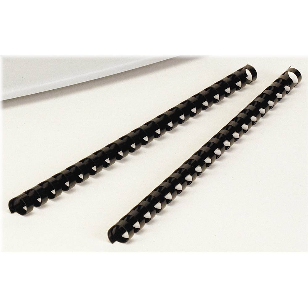Best Buy: Fellowes Plastic Binding Combs (100-Pack) Black 52366