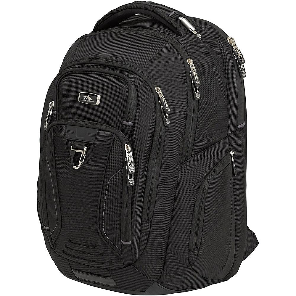 High Sierra Endeavor Elite Laptop Backpack for 17" Laptop Black 103960 ...