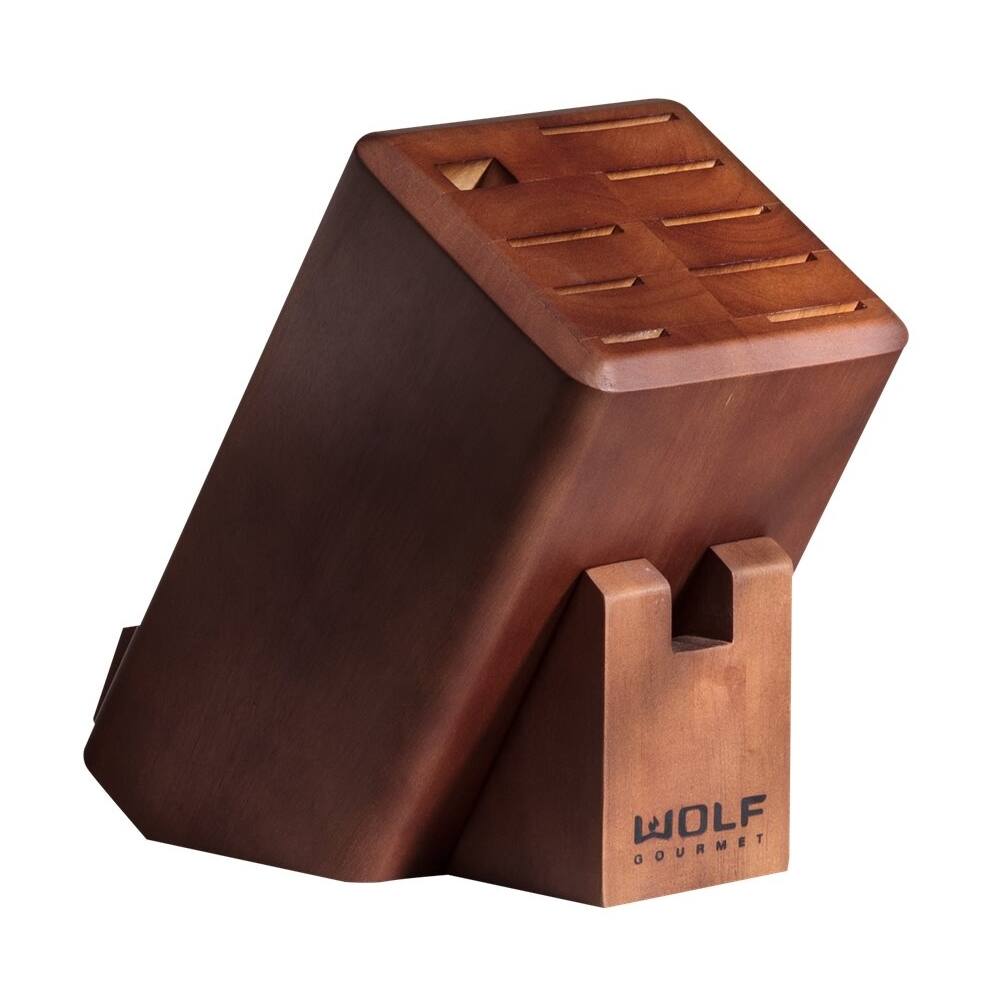 Best Buy: Wolf Gourmet 7-Piece Cutlery Set Black/Stainless Steel WGCU100S