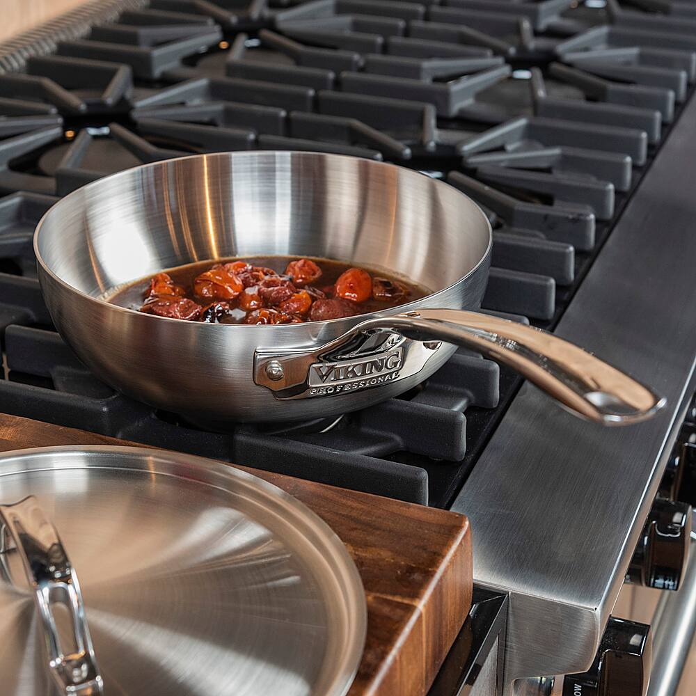 Best Buy: Viking Professional 5 Ply 3 Qt. Saucier Pan Satin 40061-1823-STN