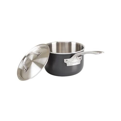 Best Buy: Viking 5 Ply Hard Stainless 3 Qt.Sauce Pan Gray/Silver 40021-0123