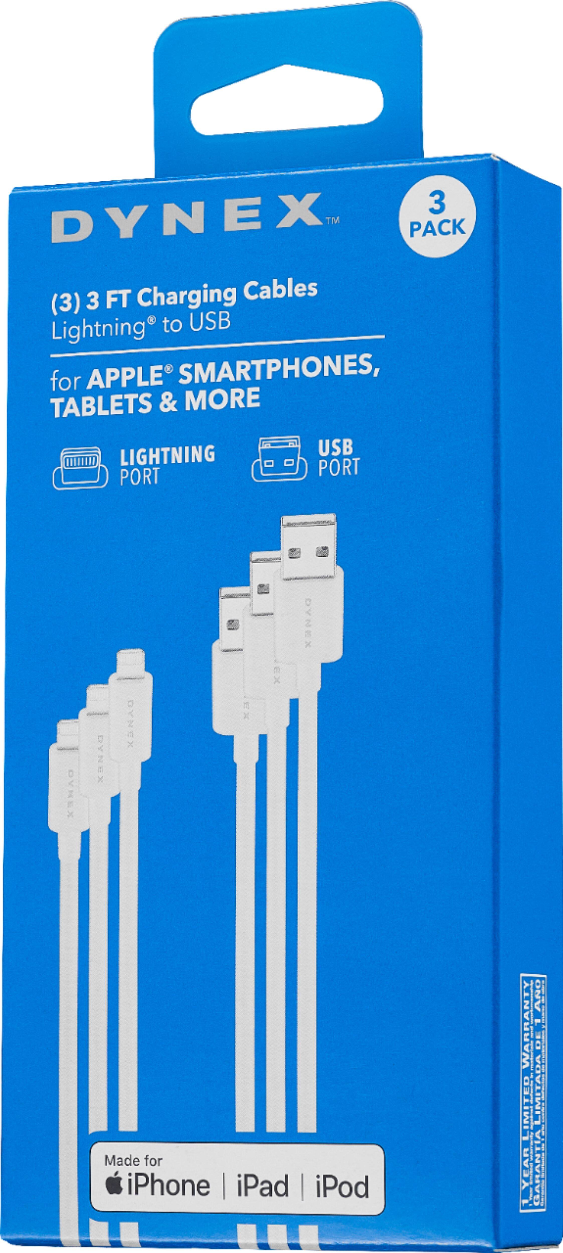 Questions and Answers: Dynex™ 3' Lightning to USB Charge-and-Sync Cable ...