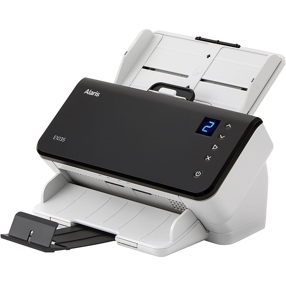 Best Buy: Kodak E1035 Document Scanner Black/White 13604341