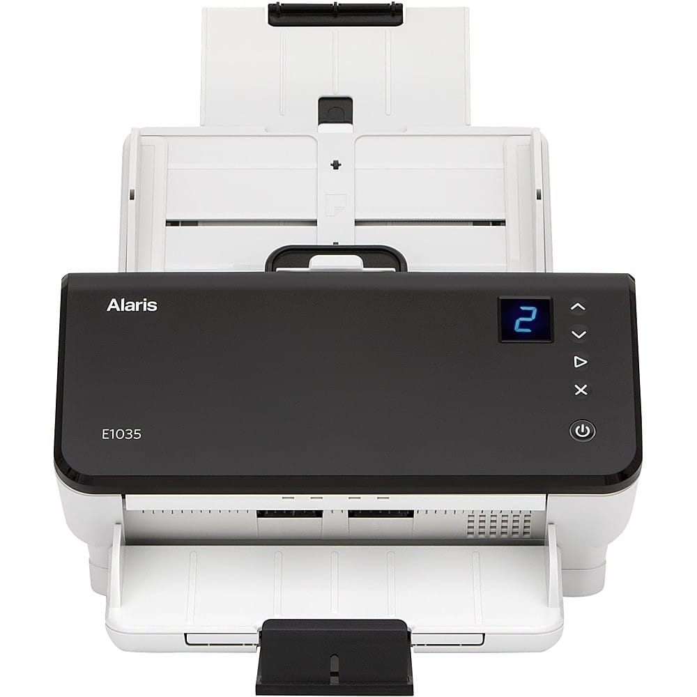 Best Buy: Kodak E1035 Document Scanner Black/White 13604341