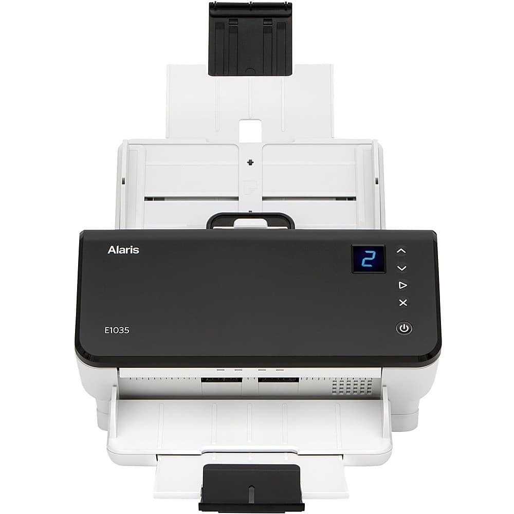 Best Buy: Kodak E1035 Document Scanner Black/White 13604341