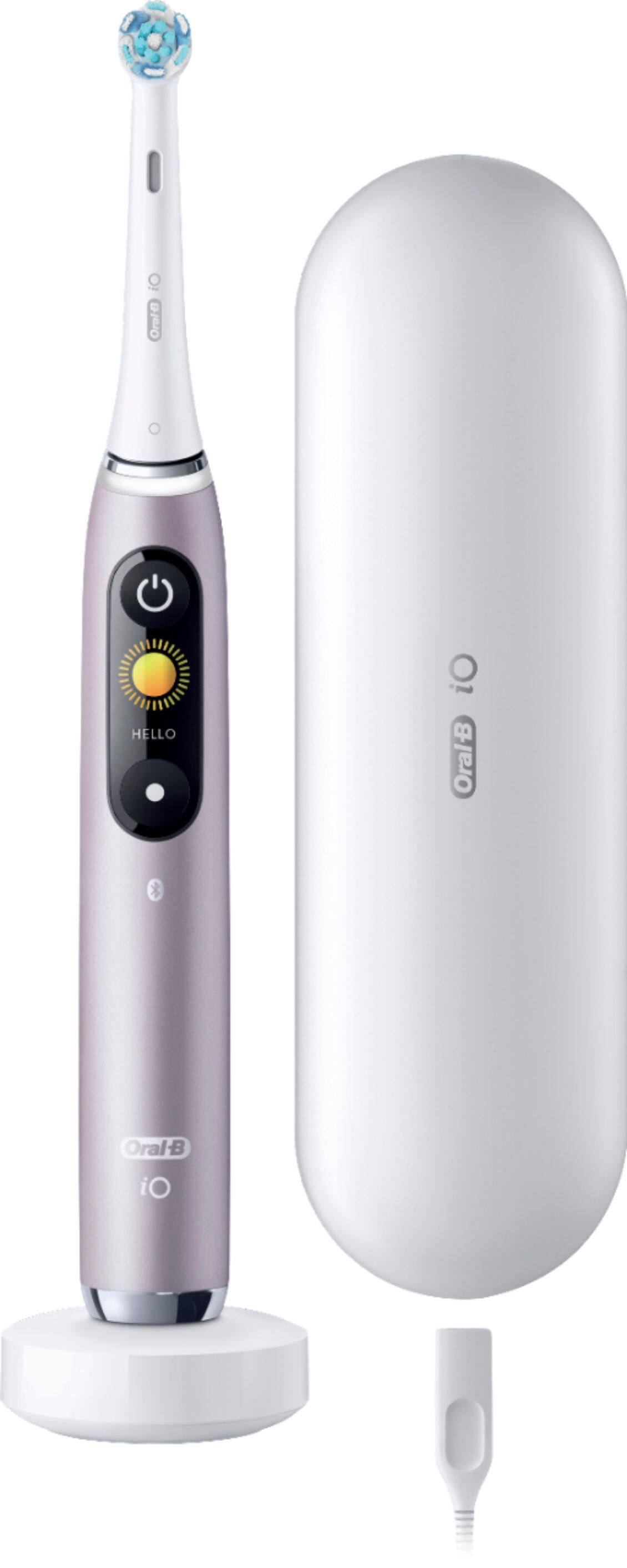 Oral B iO Series 9 Connected Rechargeable Electric Toothbrush Rose Quartz IO9 M9.4A1.1A RQ ...