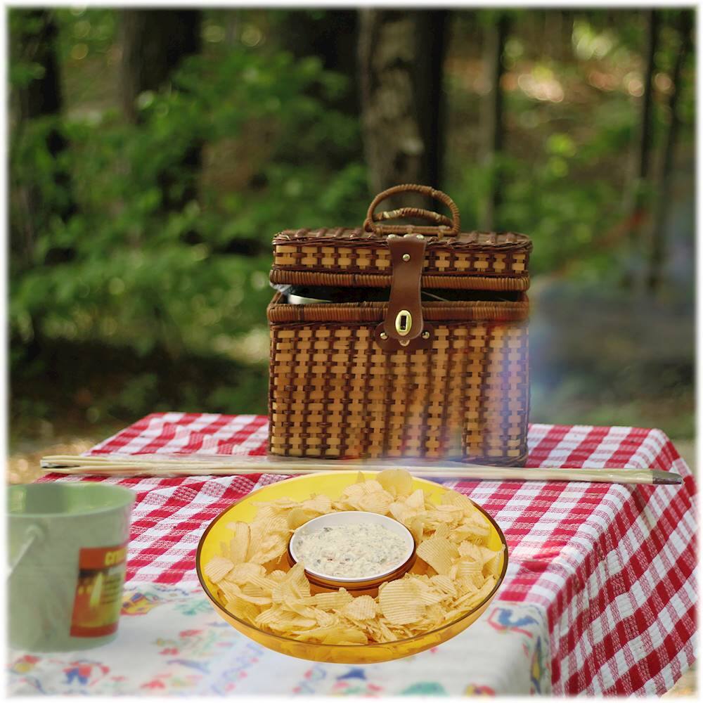 Best Buy: Mind Reader Chip and Dip Bowl Yellow DIPCHIP-YLW
