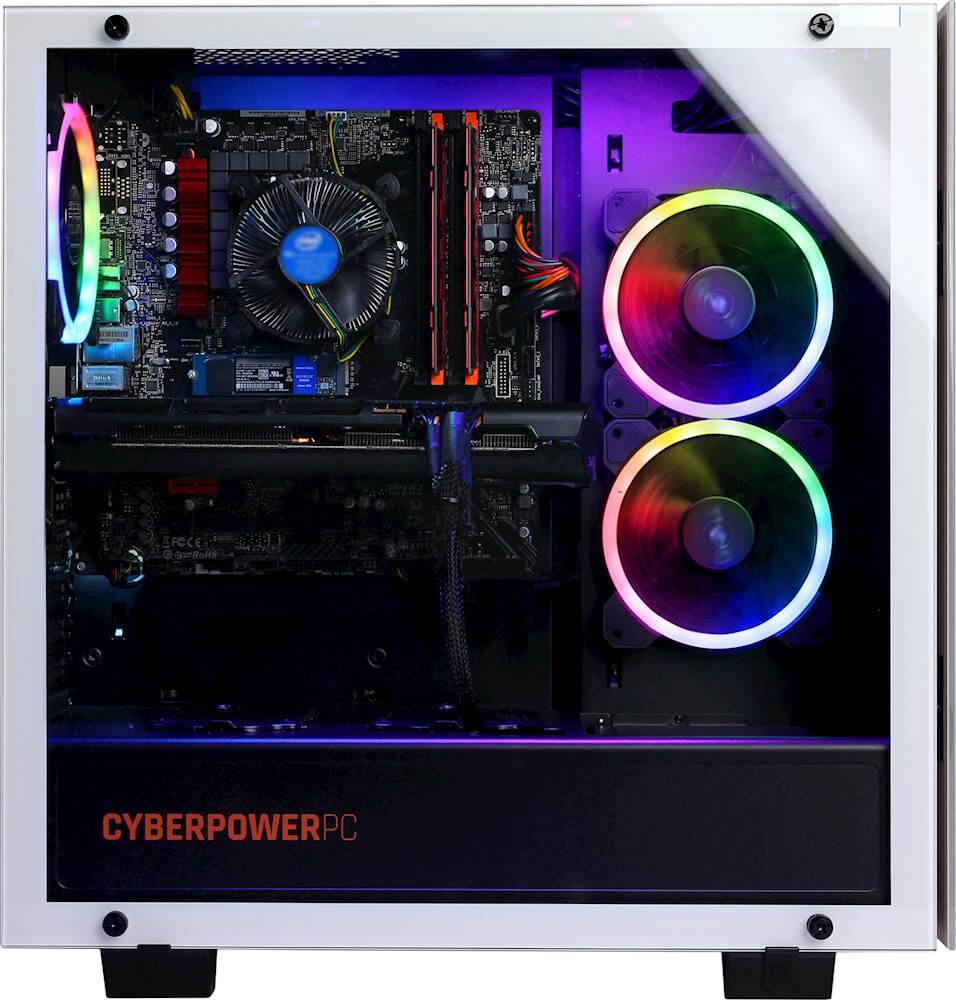 Best Buy: CyberPowerPC Gamer Xtreme Gaming Desktop Intel Core i5-10600K 16GB Memory AMD Radeon ...