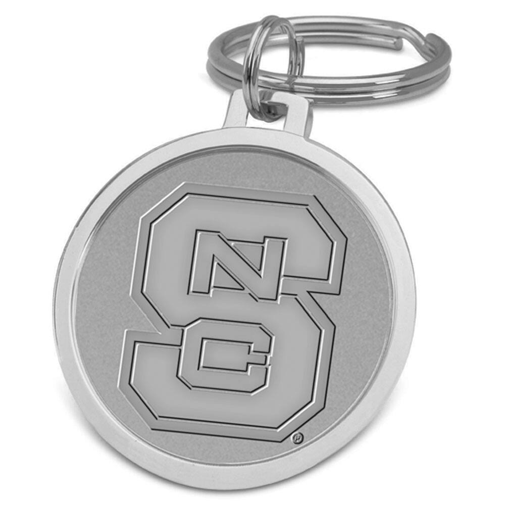 Jardine NC State Wolfpack Split Wire Logo Key Ring Silver 4448214 ...