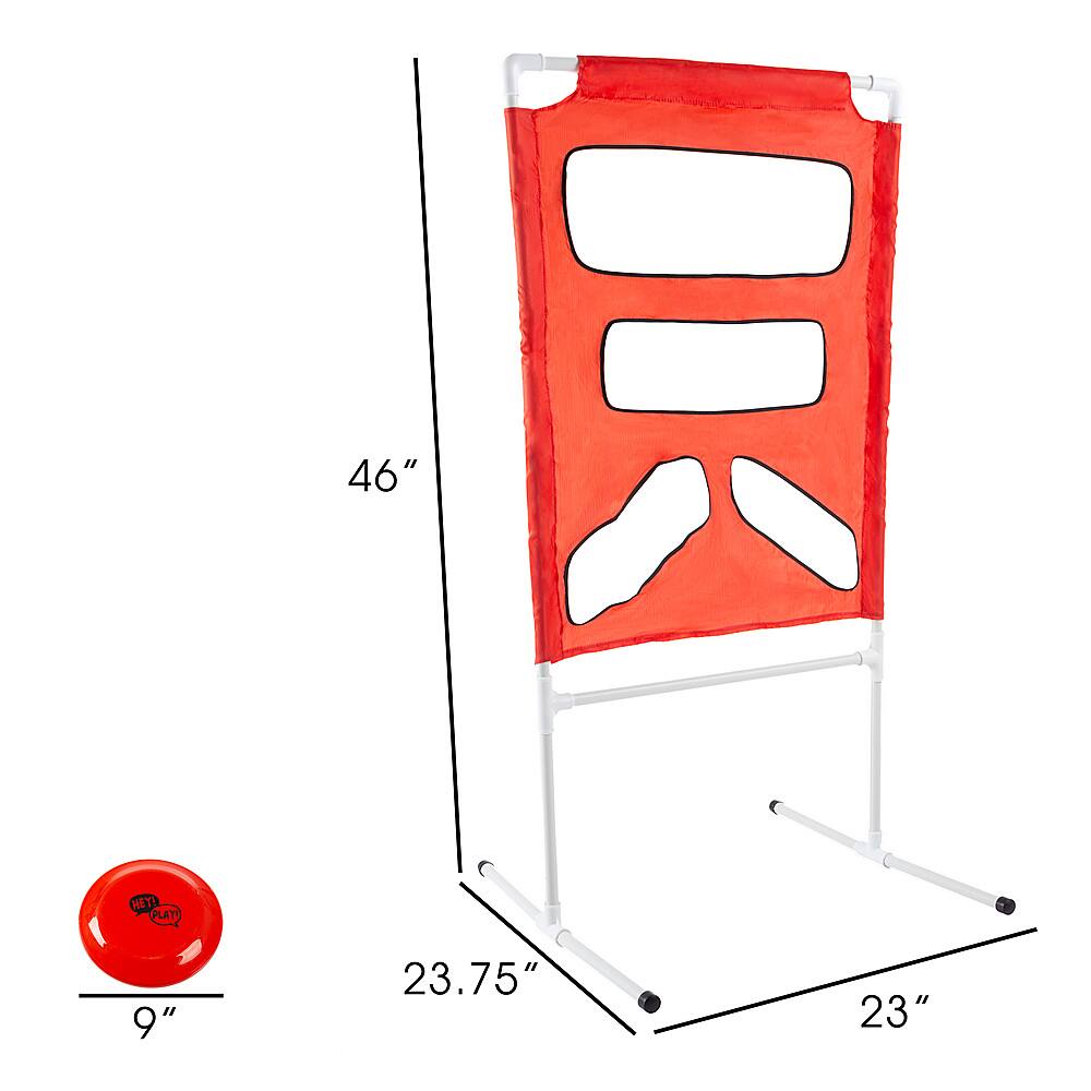 Best Buy: Hey! Play! Flying Disc Toss – Portable Outdoor Backyard Team ...
