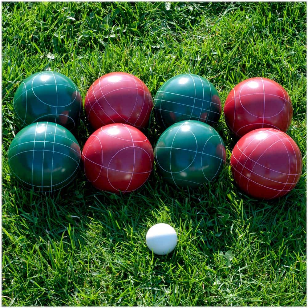 Customer Reviews: Hey! Play! Bocce Ball Set Red/Green M350109 - Best Buy