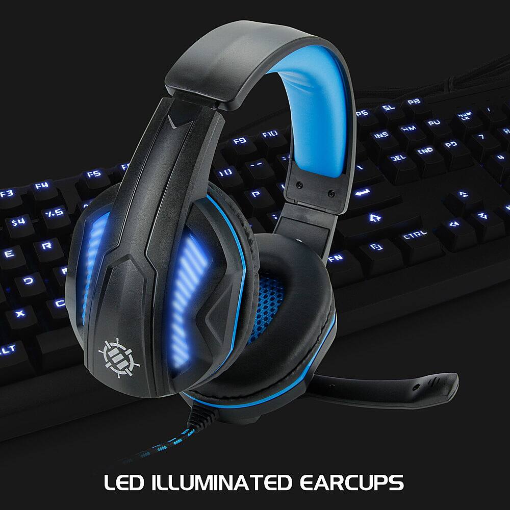 Best Buy: ENHANCE Voltaic Computer Gaming Headset 7.1 Surround Sound ...