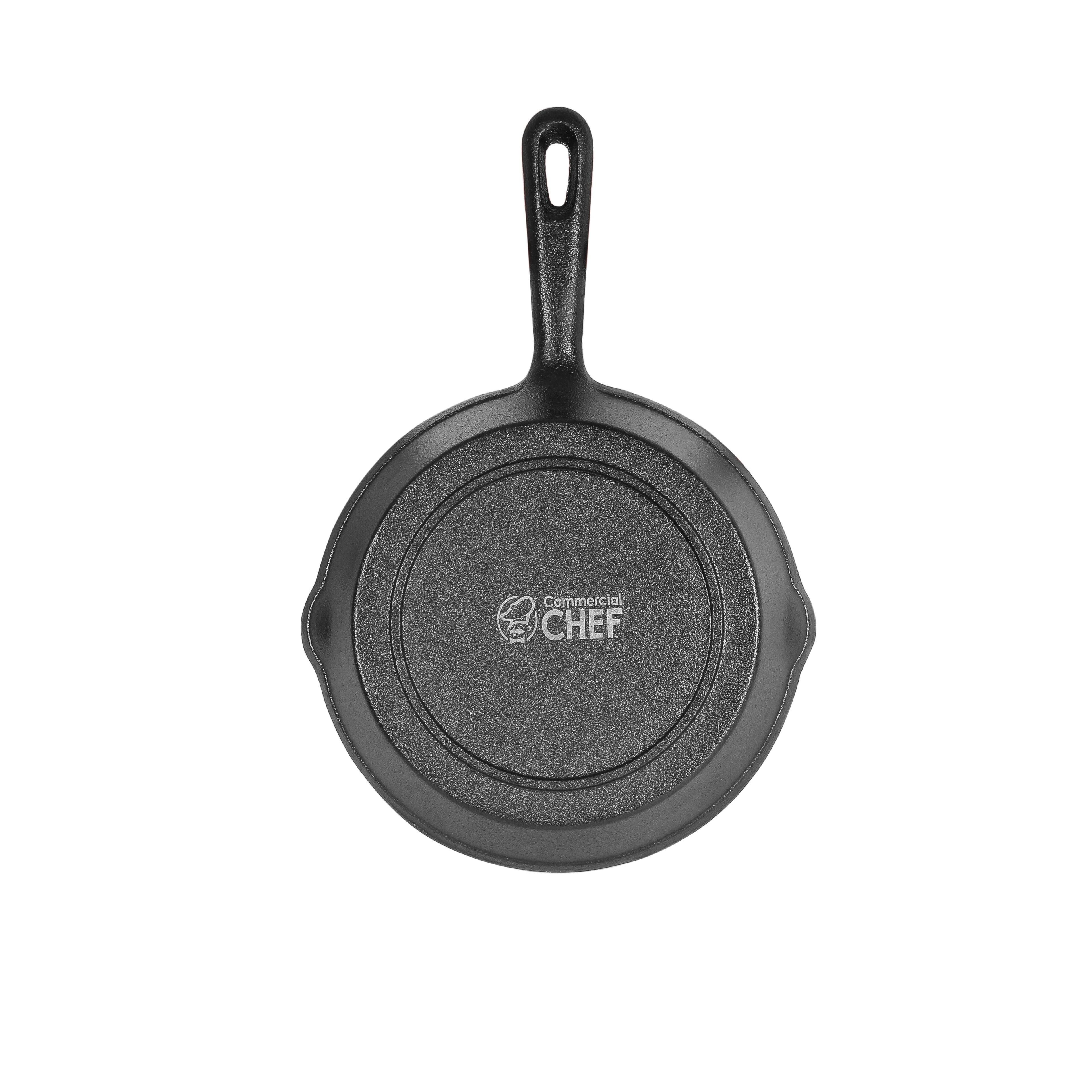Commercial Chef 8 Inch Skillet Black CHFS800 - Best Buy