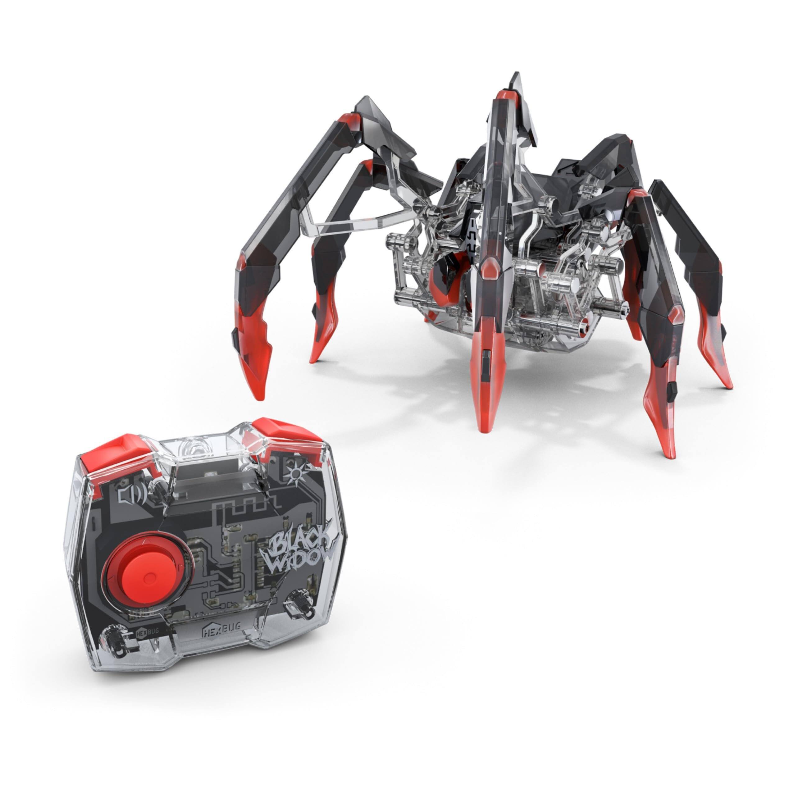 HEXBUG HEX Bots RC Tarantula Robot Spider with LED Eyes, Sounds, 360 ...