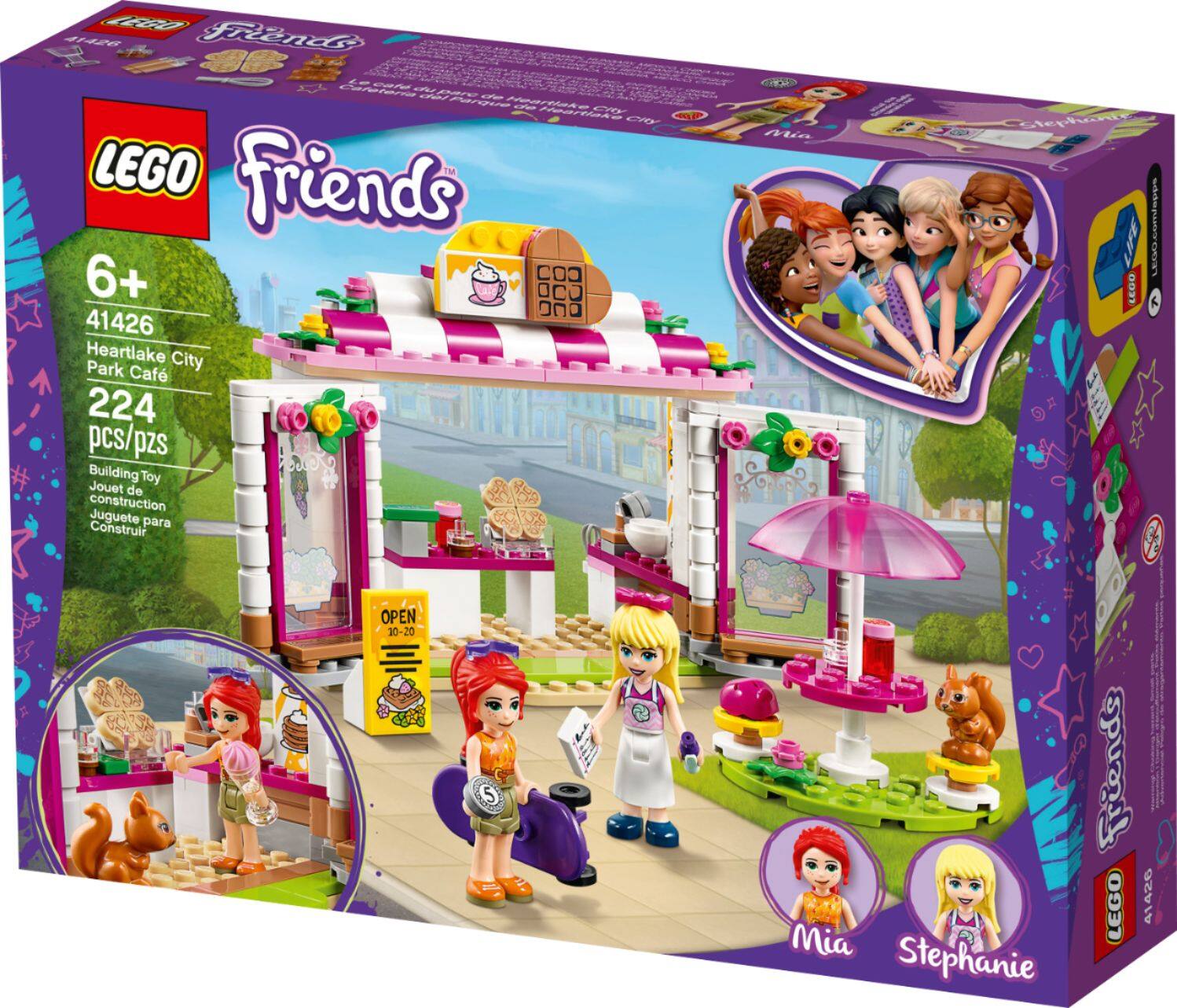 Customer Reviews LEGO Friends Heartlake City Park Caf 41426 6289215