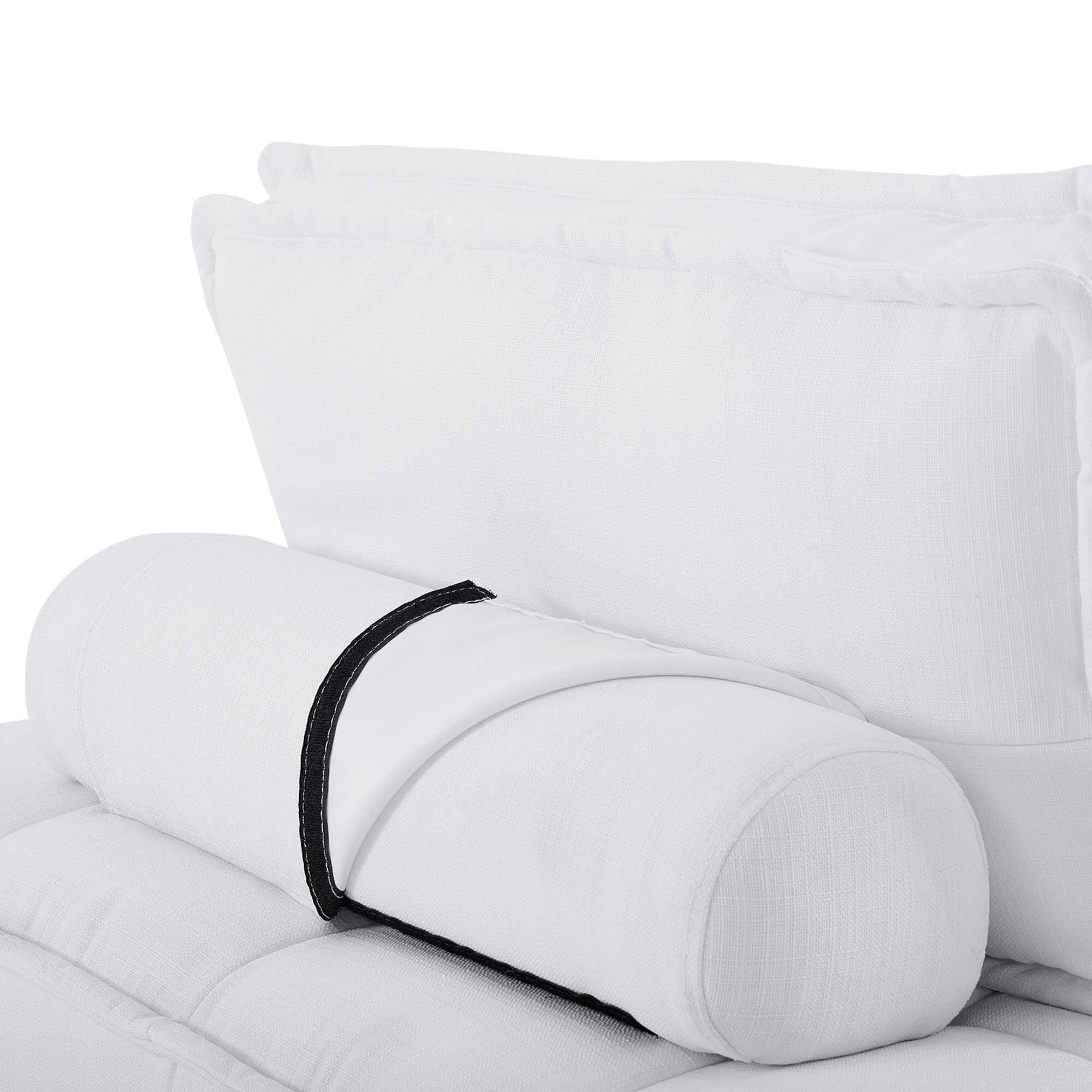 Saunter Tufted Fabric Armless Chair by Modway White EEI-4725-WHI - Best Buy