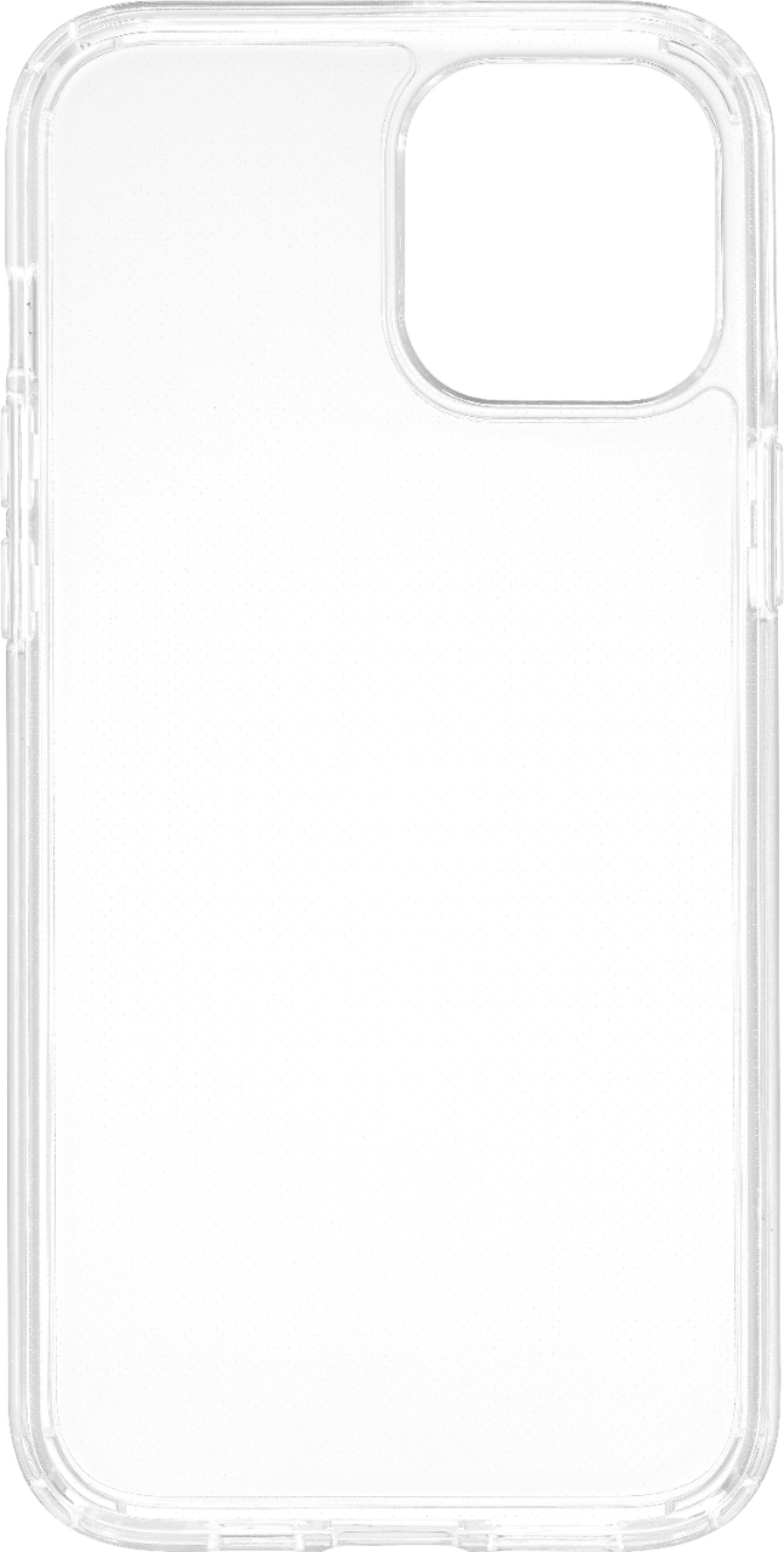 Insignia™ Hard Shell Phone Case for iPhone® 12 Pro Max Clear NS ...