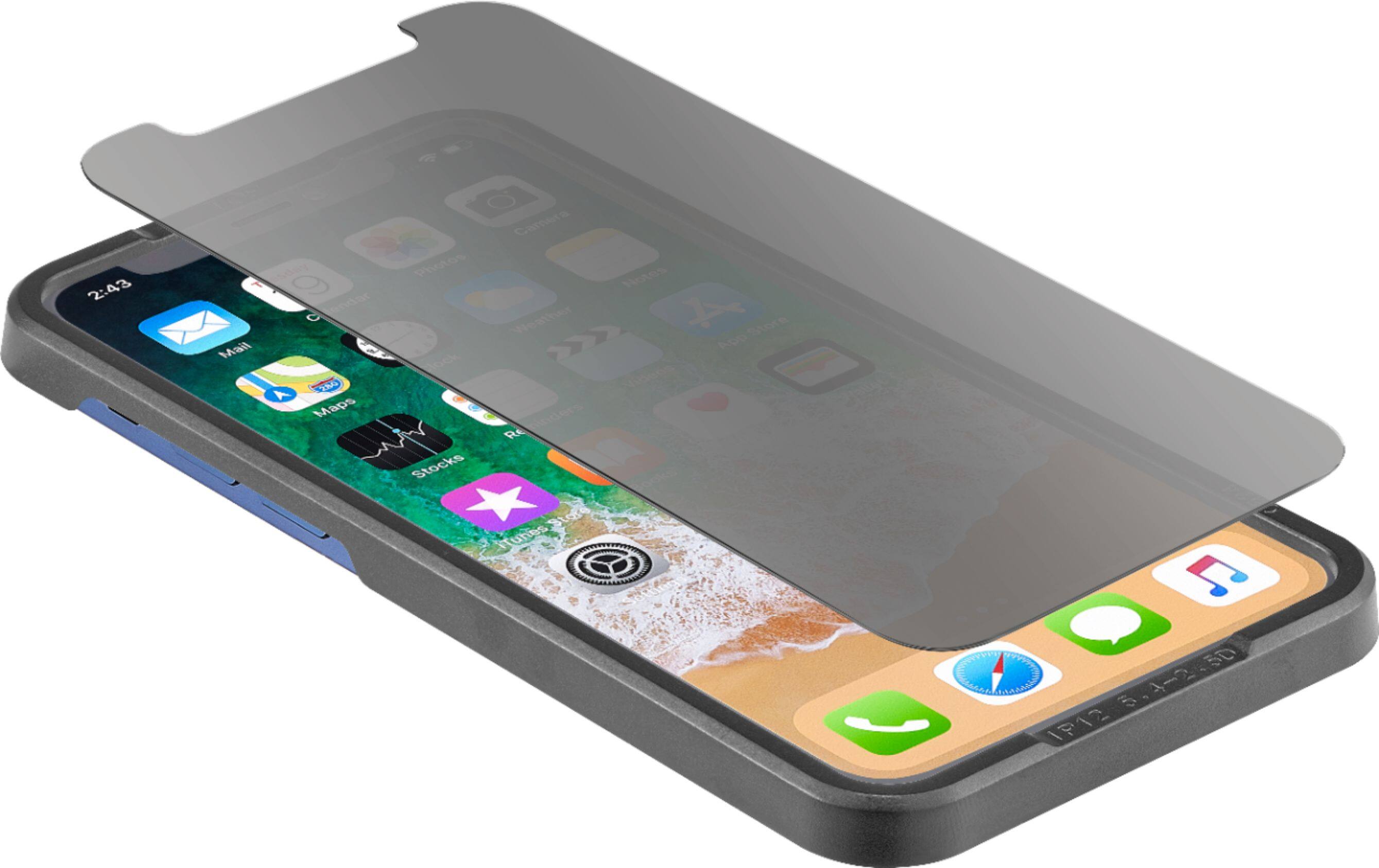 Best Buy: Insignia™ Privacy Glass Screen Protector for iPhone® 12 mini ...