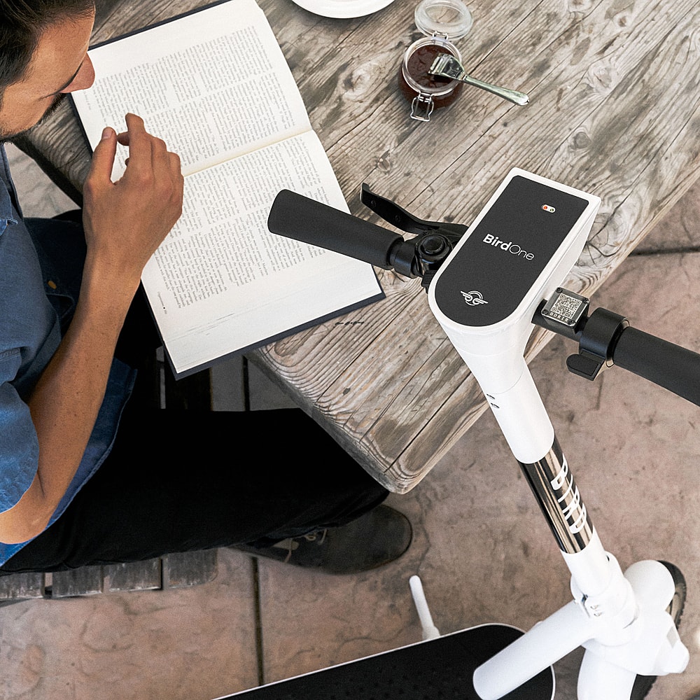 Best Buy: Bird One Electric Scooter w/25 mi Max Operating Range & 18 ...
