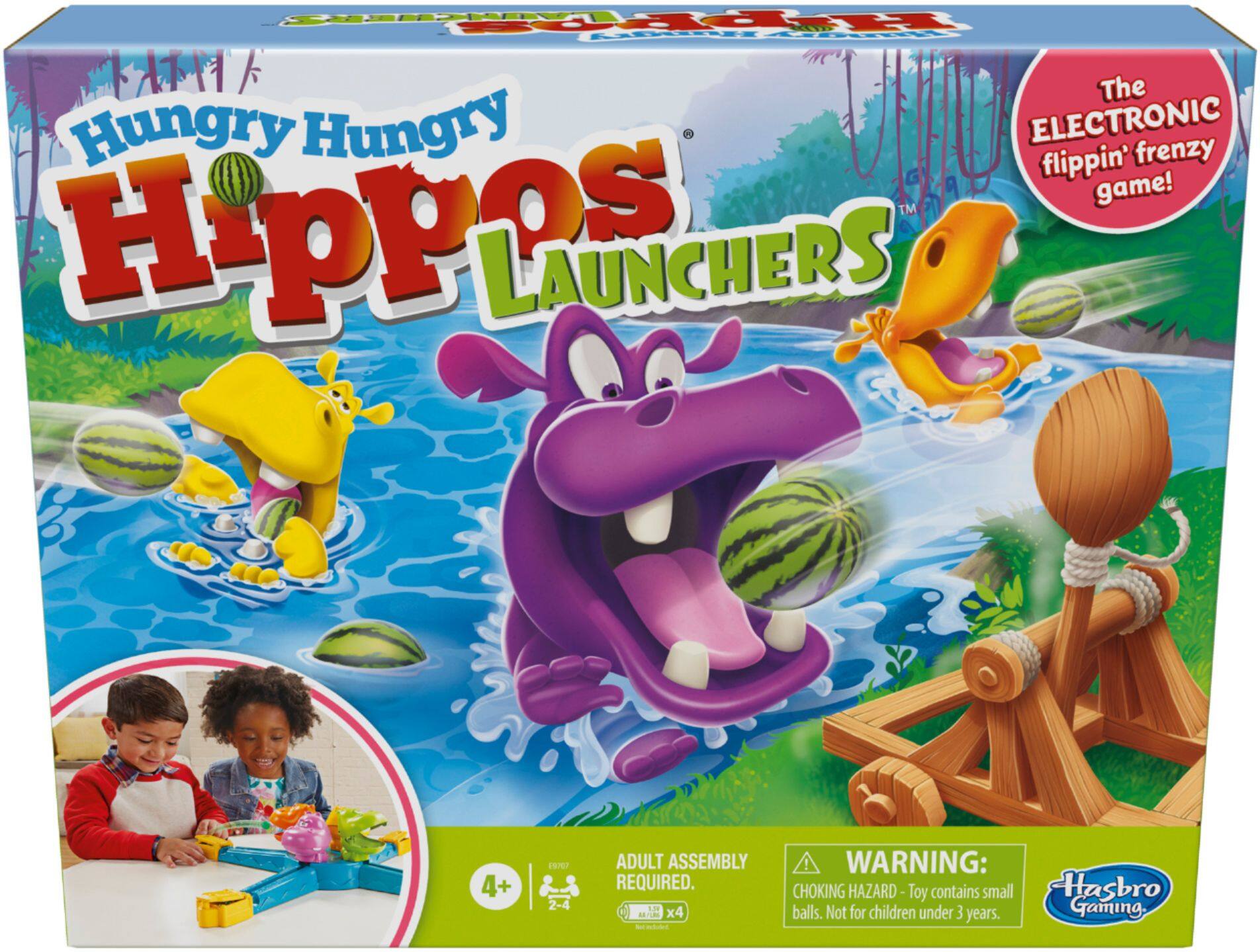 Best Buy: Hasbro Gaming Hungry Hungry Hippos Launchers E9707
