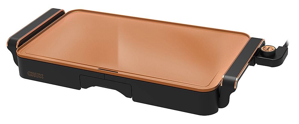 Best Buy: Sensio CRUX 22" Extra Large Electric Griddle Black and Copper ...