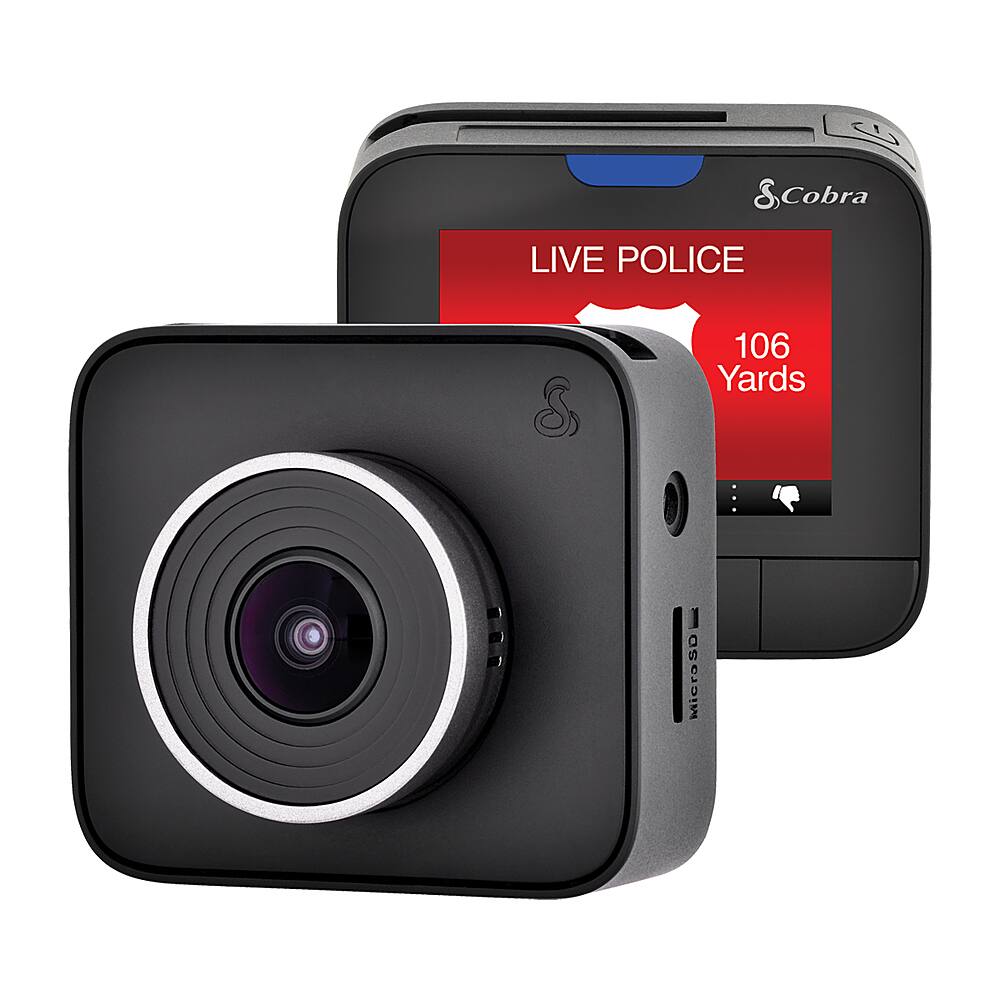Cobra DASH 2308 / GPS Dash Cam and Mount Bundle Black BN20DASH2308GPS ...