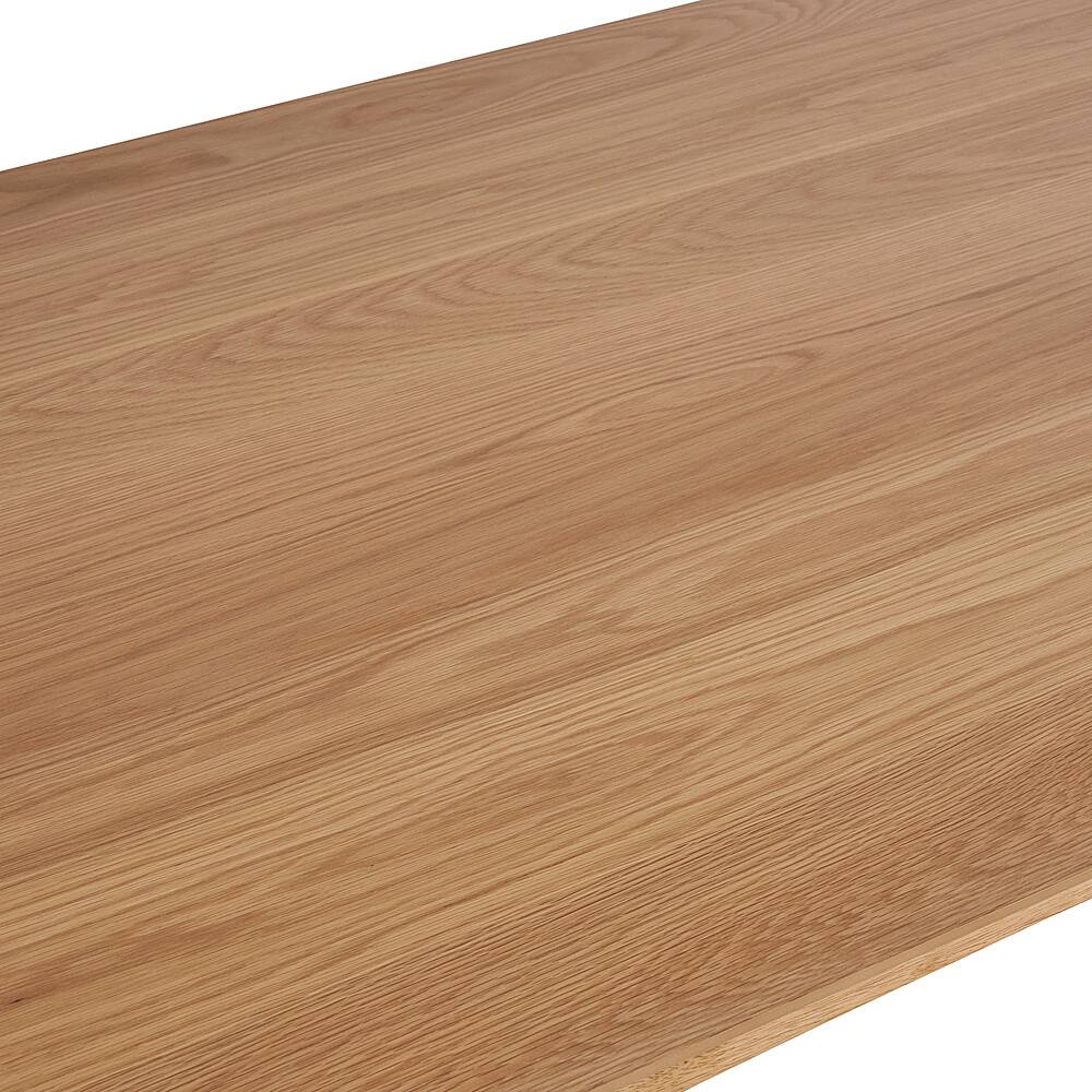 Best Buy: Noble House Wren Mid-Century Dining Table Natural Oak 307467