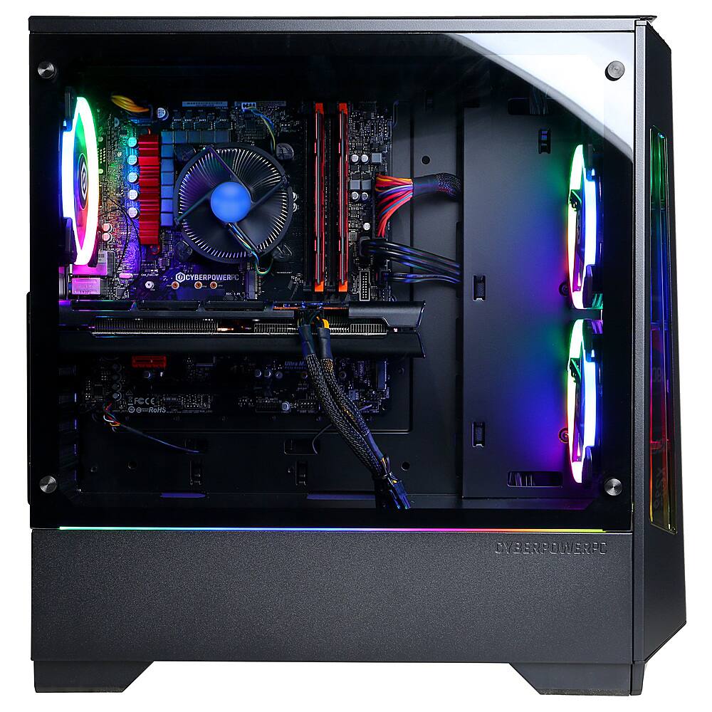 Best Buy: CyberPowerPC Gamer Xtreme Gaming Desktop- Intel Core i5-10600K- 16GB Memory- Radeon RX ...