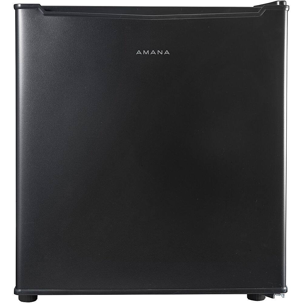 Best Buy: Amana 1.7-Cu. Ft. Single-Door Mini Refrigerator with Half ...