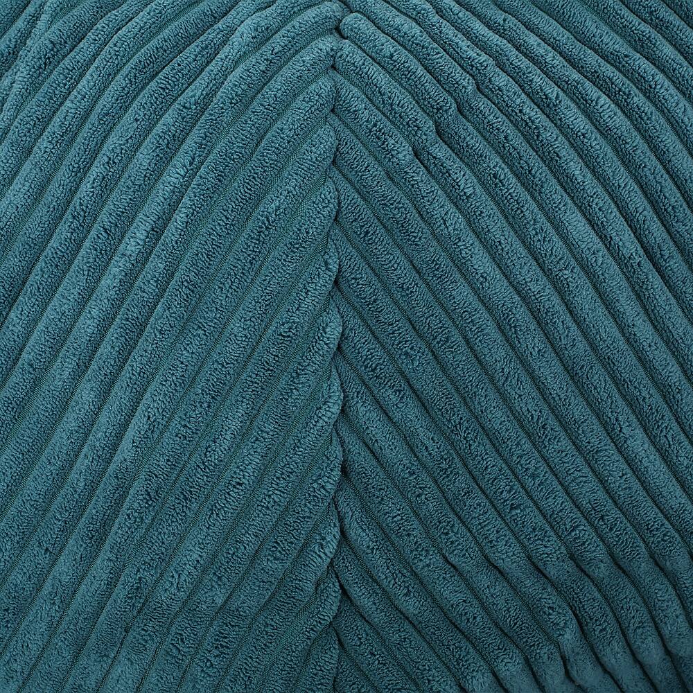 Best Buy: Noble House Kenli Corduroy Bean Bag Dark Teal 312338