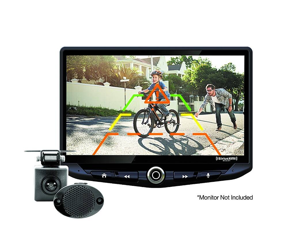 EchoMaster Universal Back Up Camera with Moving Object Detection Black ...