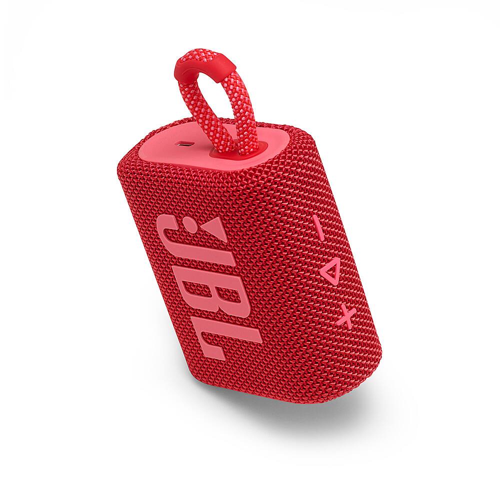 JBL GO3 Portable Waterproof Wireless Speaker Red JBLGO3REDAM - Best Buy