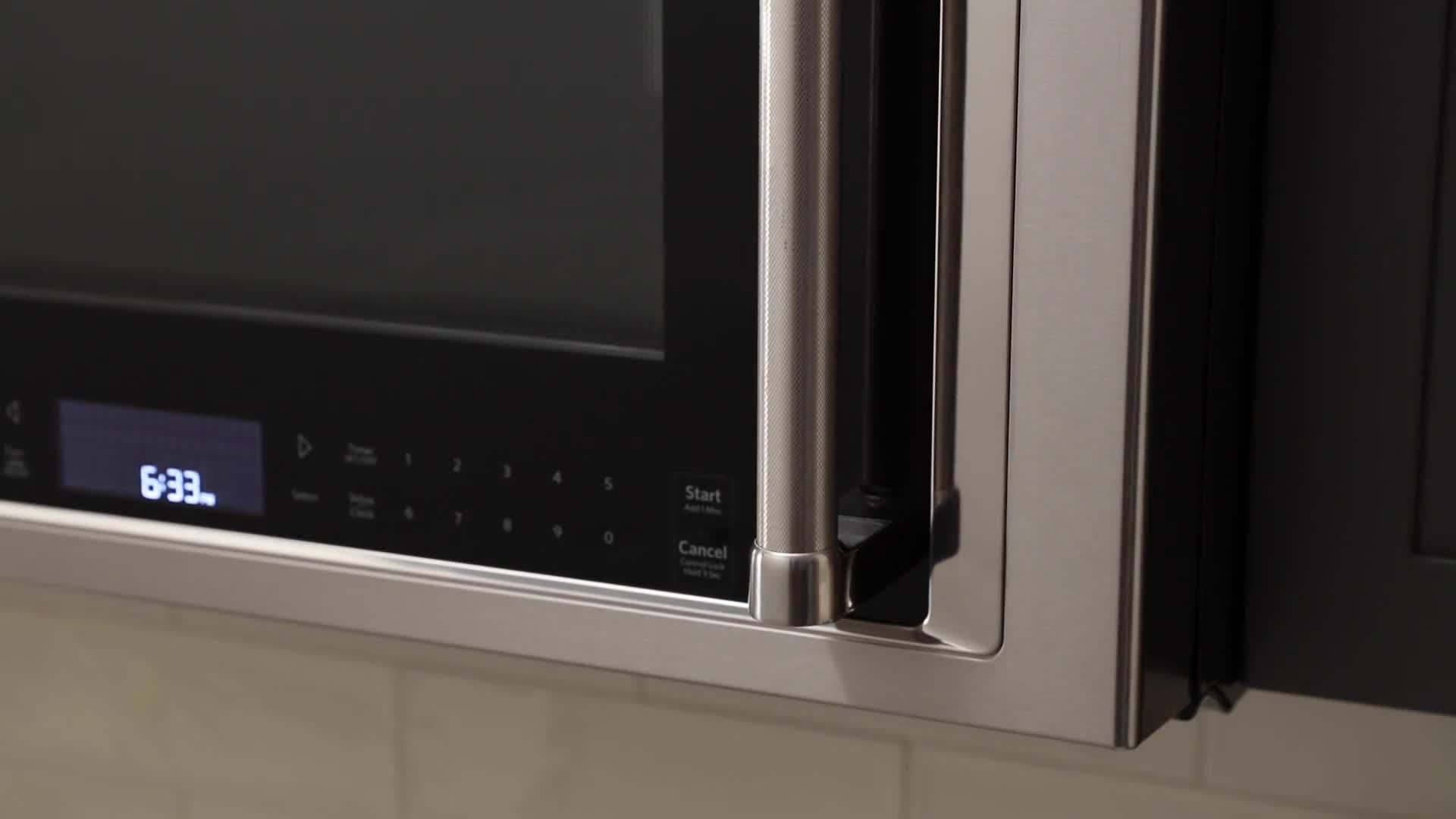 KitchenAid 1.9 Cu. Ft. Convection Over-the-Range Microwave with Sensor ...