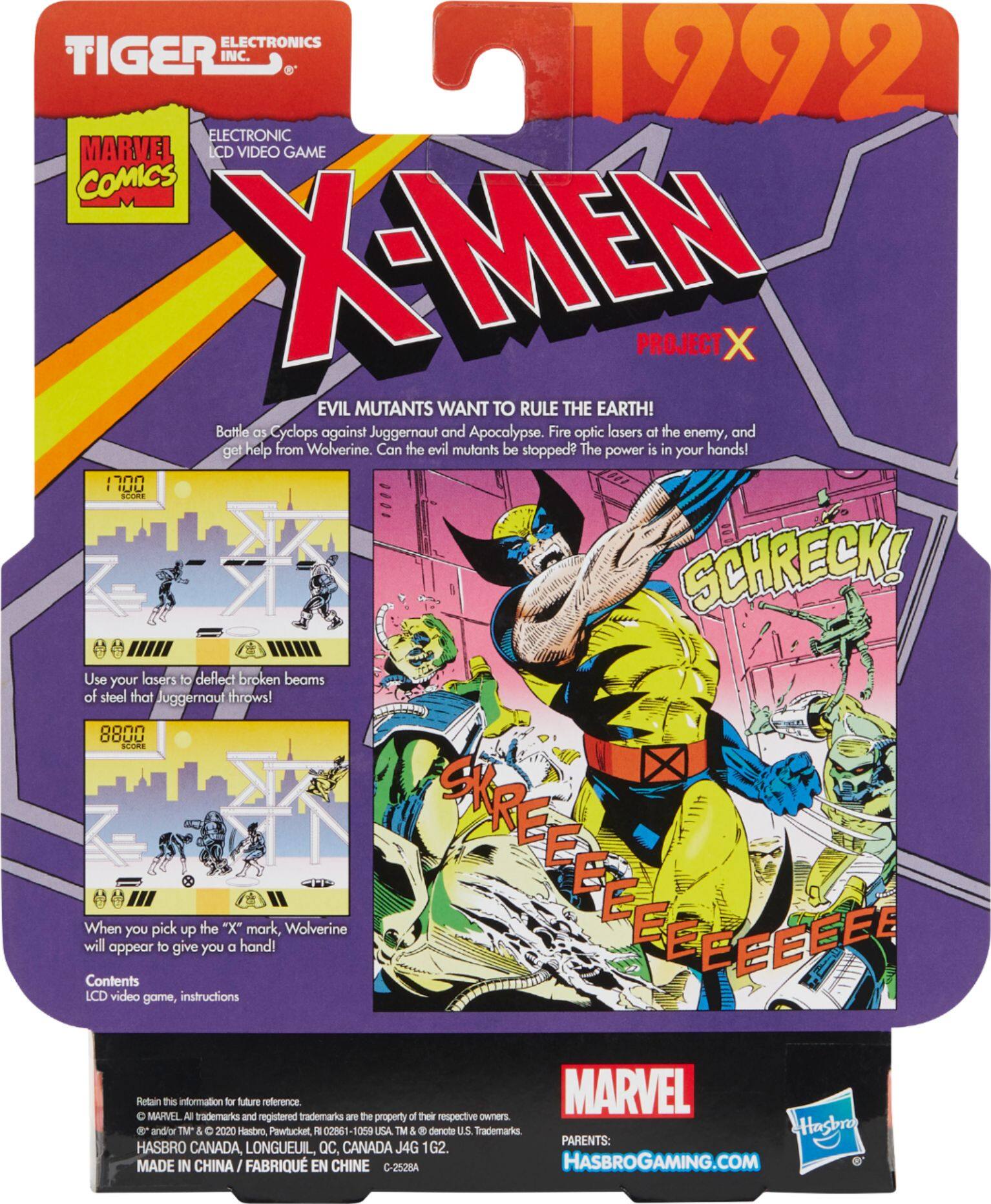 Best Buy: Hasbro Gaming X-Men Project X LCD Video Game E9729