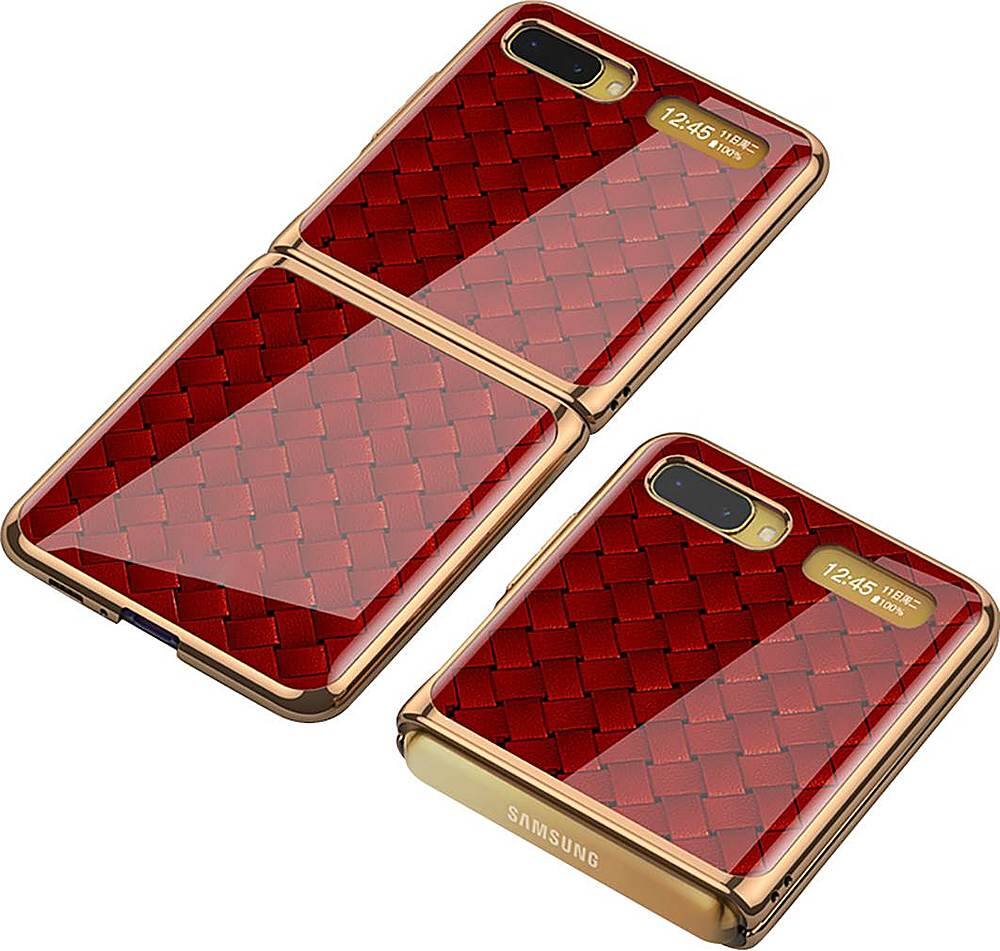 SaharaCase Luxury Carrying Case for Samsung Galaxy Z Flip and Z Flip 5G ...