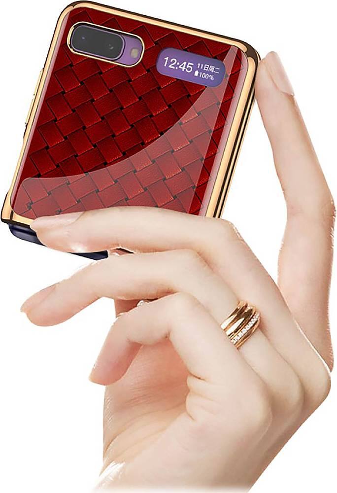 SaharaCase Luxury Carrying Case for Samsung Galaxy Z Flip and Z Flip 5G ...