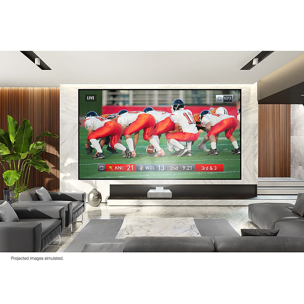 Best Buy: Epson 100" EpiqVision™ Ultra LS500 Short Throw Laser ...