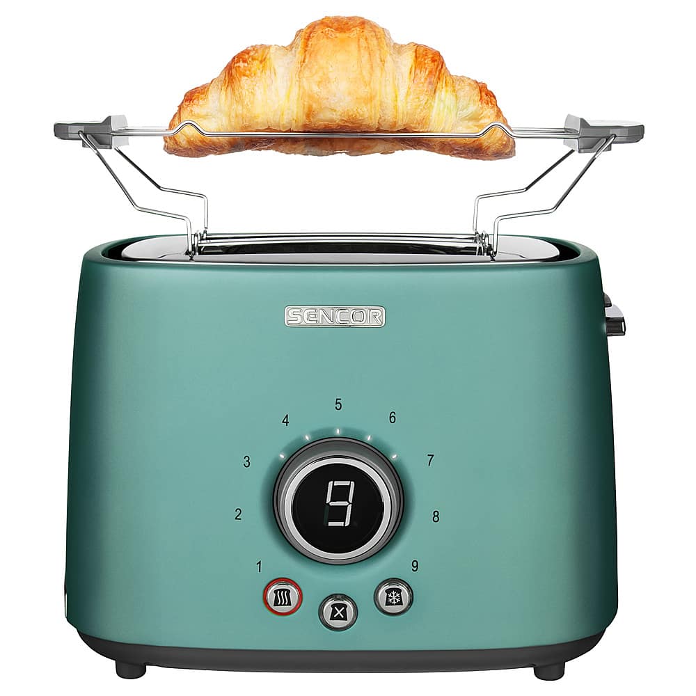 Sencor 2-Slice Wide-Slot Toaster Green STS6051GR - Best Buy