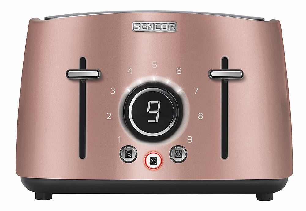 Sencor 4 Slice Wide Slot Toaster Pink STS6075RS - Best Buy