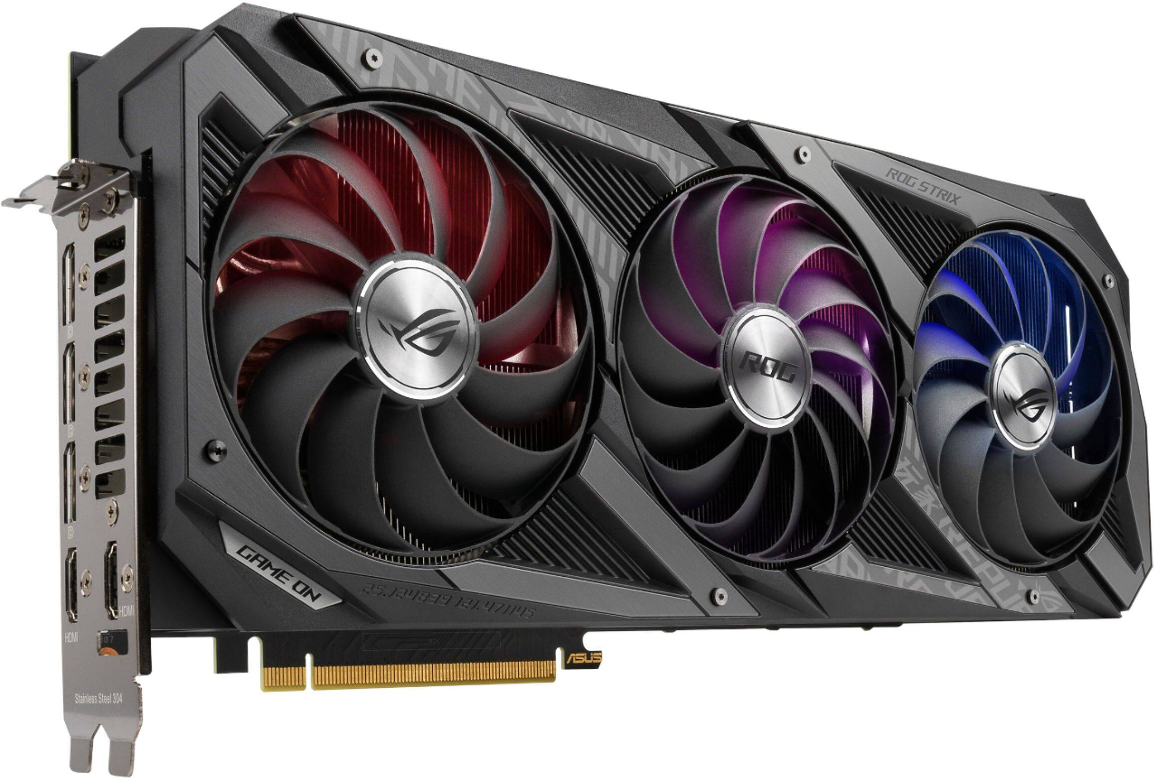 Asus Geforce Rtx 3080 10gb Gddr6x Pci Express 4 0 Strix Graphics Card Asus Geforce Rtx 3080 10gb Gddr6x Pci Express 4 0 Strix Graphics Card