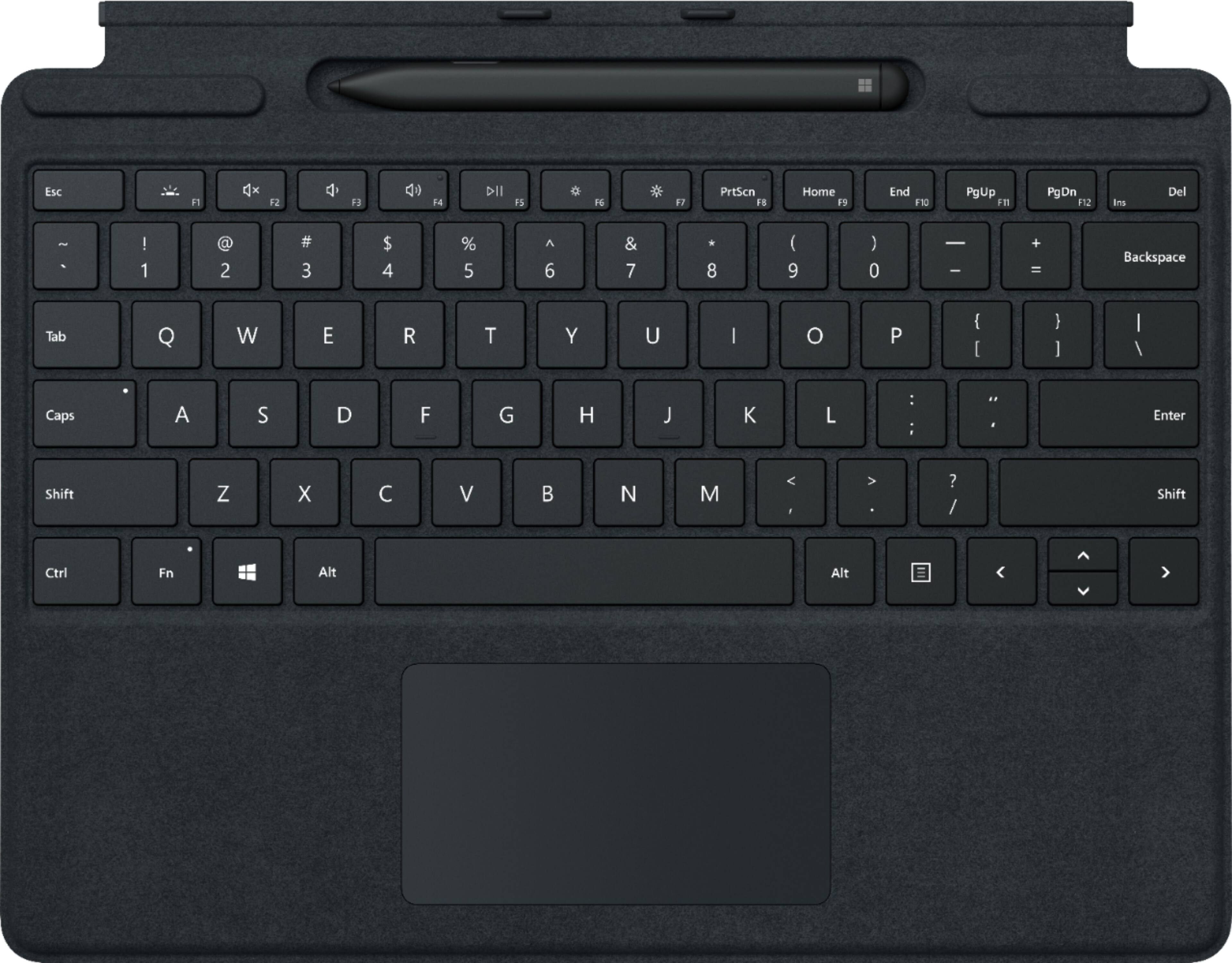 Microsoft Surface Pro X Signature Keyboard with Slim Pen Black 25O ...