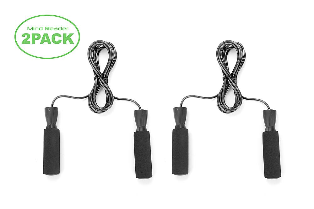 Customer Reviews: Mind Reader 2 Pack Adjustable Jump Rope with 5.25 ...