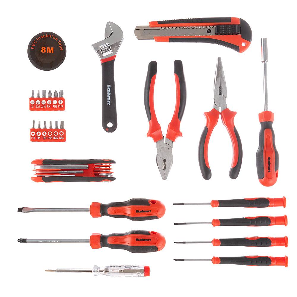 Customer Reviews: Stalwart 32 Piece Tool Kit with Carrying Case-Heat ...
