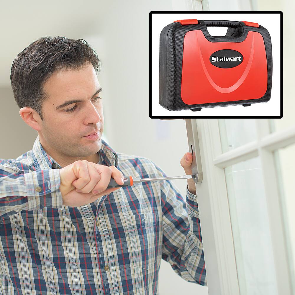 Best Buy: Stalwart 32 Piece Tool Kit with Carrying Case-Heat Treated ...