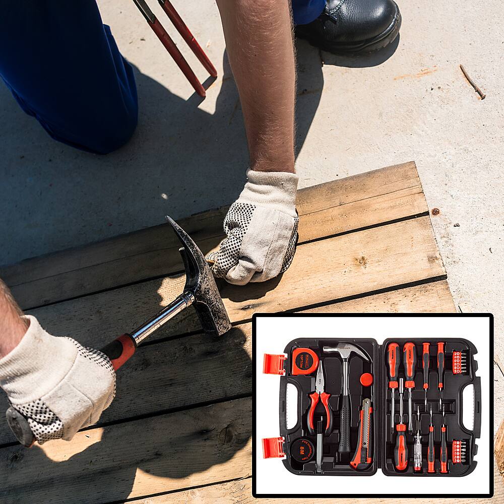 Best Buy: Stalwart Tool Kit – 36 Heat-Treated Pieces with Carrying Case ...